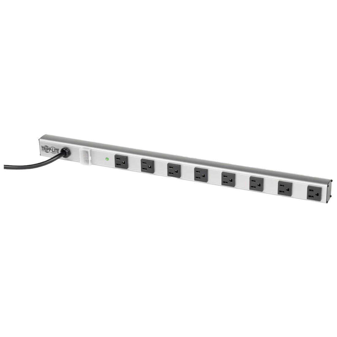 24-Inch Workbench Industrial Power Strip - 8 Outlets, 15-Ft Cord | Part ...