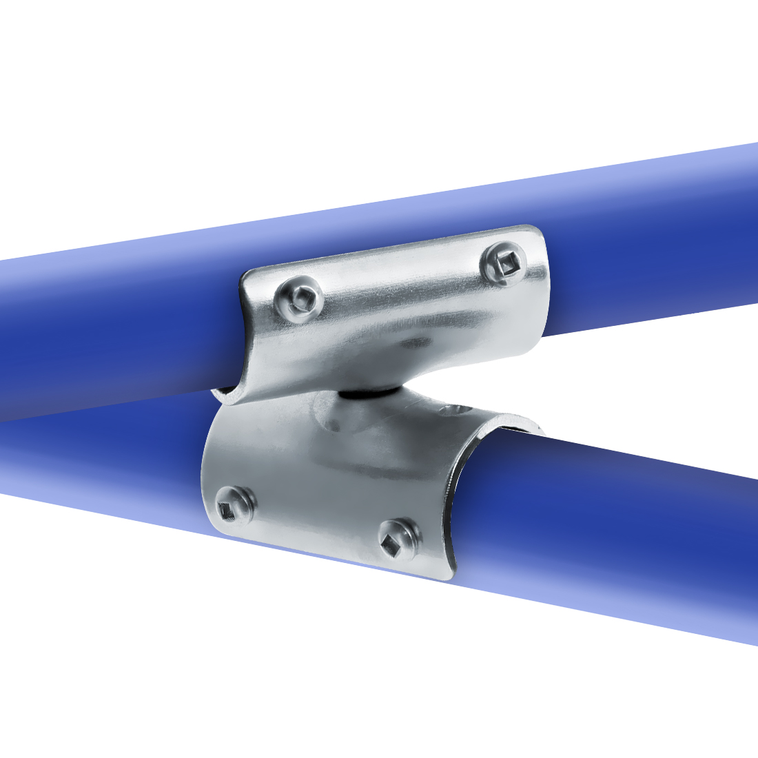 Traverse pivotante en acier zinc Flexpipe