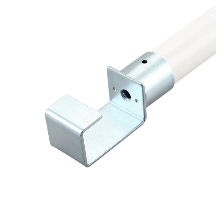 C Pipe rest steel zinc